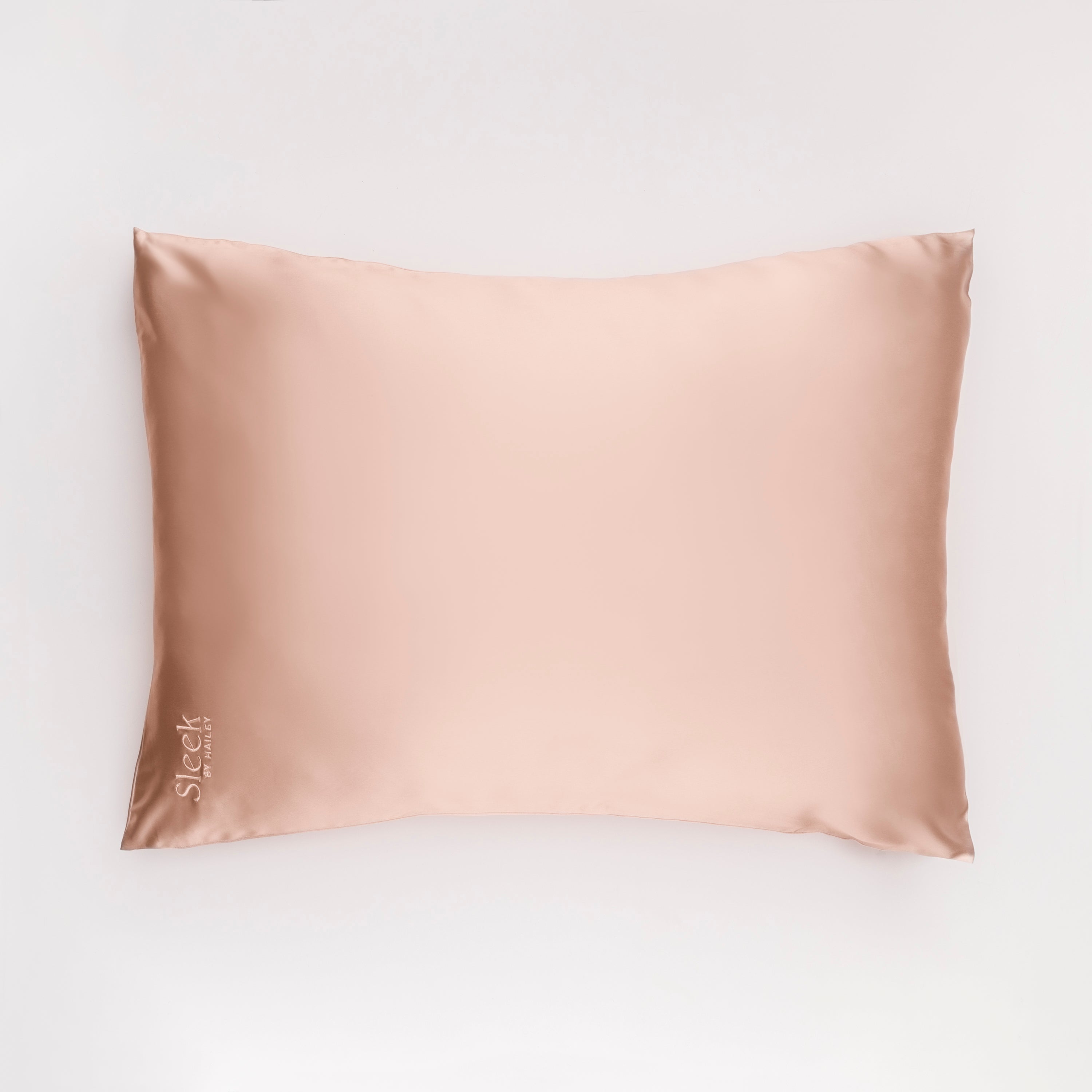 ROSE GOLD SILK PILLOWCASE – Sleek by Hailey